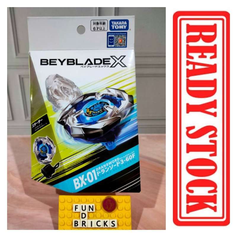 Jual Takara Tomy Beyblade X Starter BX-01 Dransword di Seller Fun D Bricks - Sunter Agung, Kota ...
