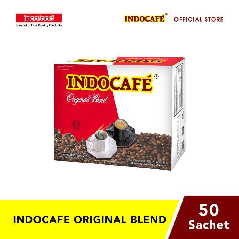 Jual Indocafe Original Blend (50 sachet) - Box di Seller Indocafe ...