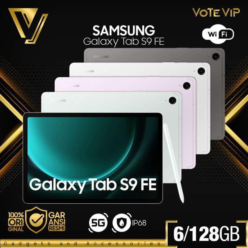 Jual Samsung Galaxy Tab S9 Fe Wifi 6/128 Garansi Resmi Samsung Indonesia Di Seller Vote Vip ...