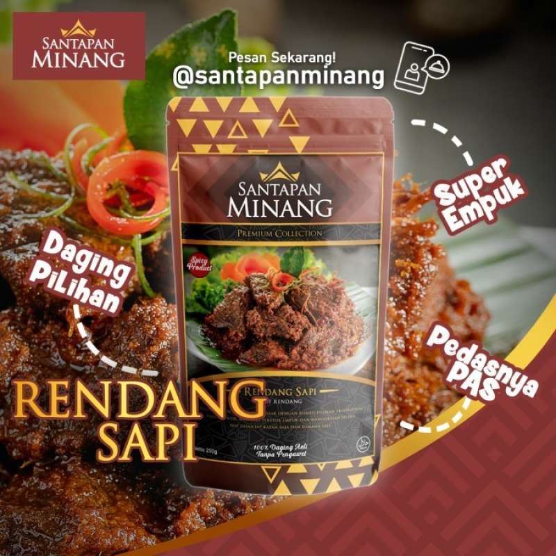 Promo Paket Salero Dua Rendang Daging Sapi Asli Santapan Minang Diskon ...