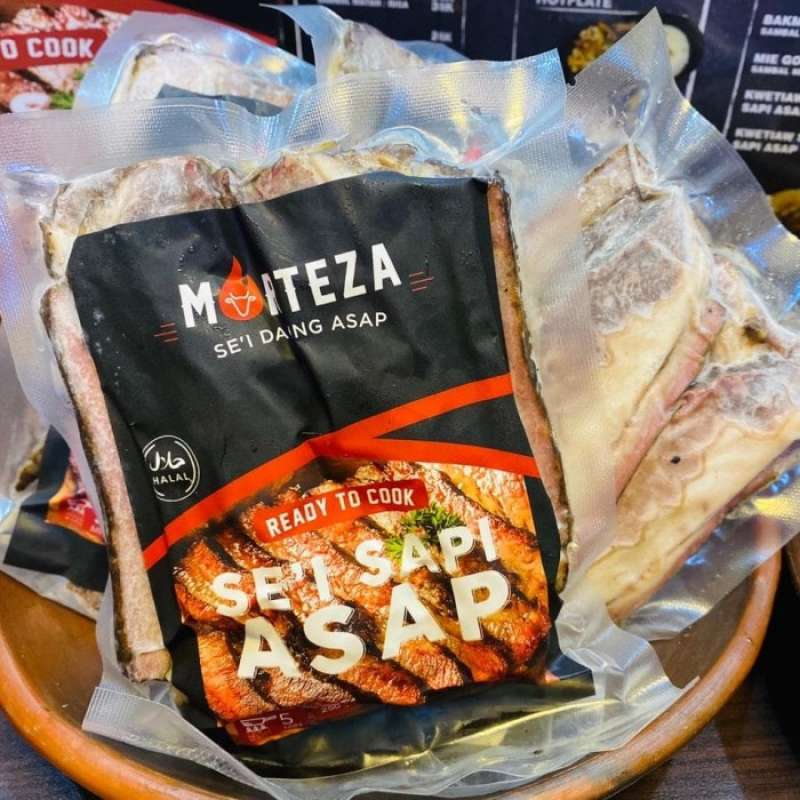 Promo sei sapi asap brisket lengkap dengan sambal 500gram (smoked ...
