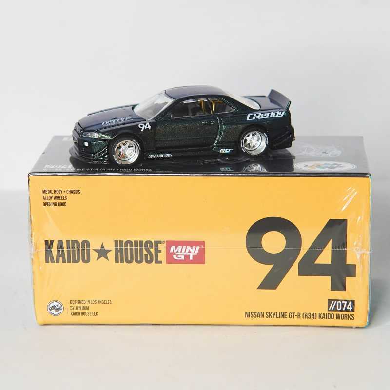Promo Mini Gt Diecast Kaido House Nissan Skyline Gtr R34 Khmg074 Diskon ...
