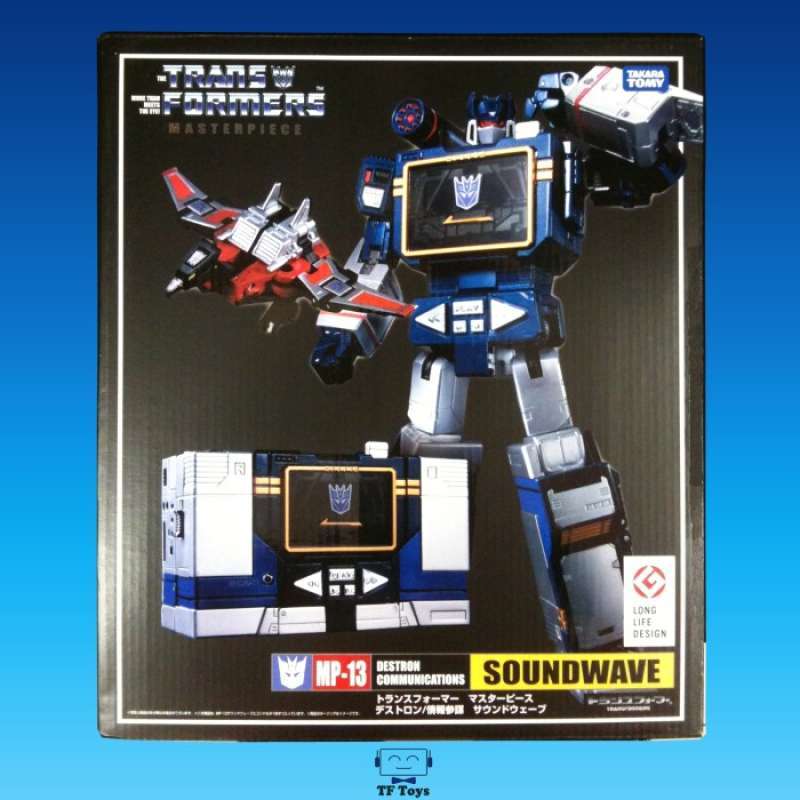 Promo Transformers G1 Masterpiece Mp13 Mp-13 Soundwave Taktom Ko ...