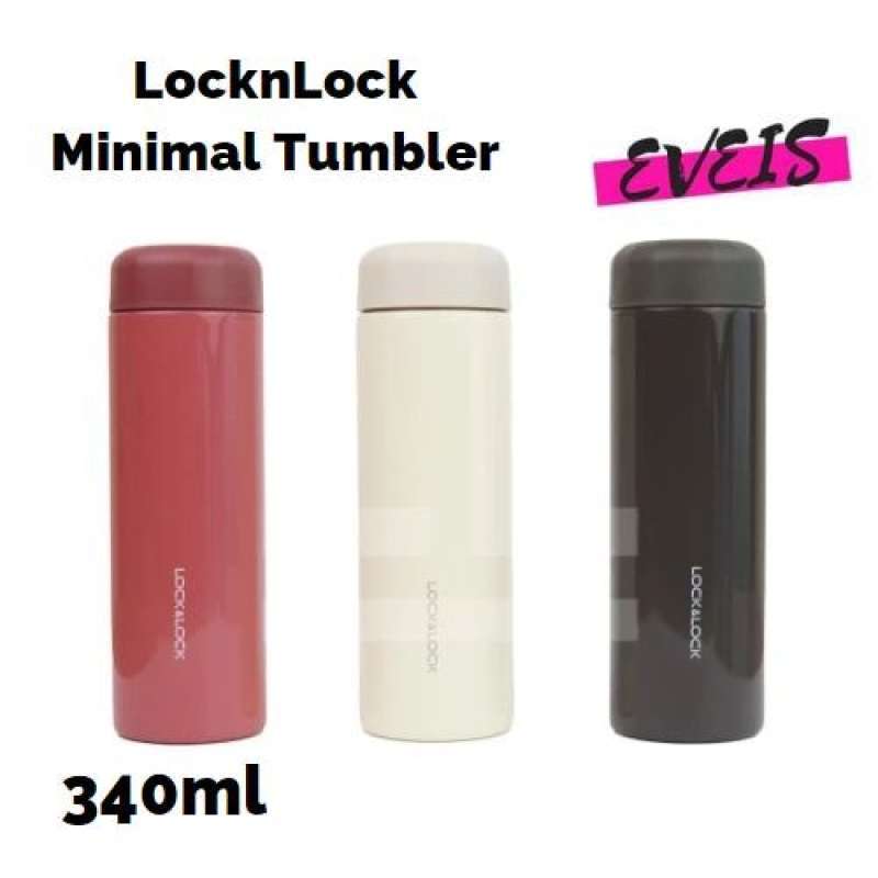 Promo Locknlock Minimal Tumbler 340ml - Termos Air Minum Panas & Dingin Diskon 33% Di Seller ...
