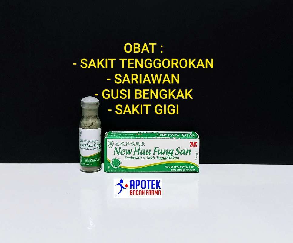 Jual New Hau Fung San 1200mg - Obat Sariawan & Sakit Tenggorokan Di ...