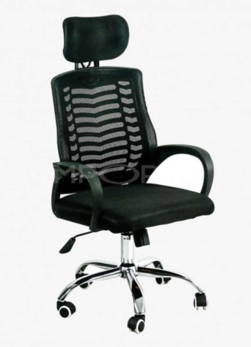 Promo Kursi Kerja Kantor Jaring RedDot Model Head Rest dan Kaki ...