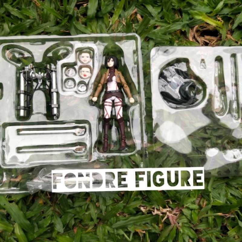 Jual Figma 203 Mikasa Ackerman Attack On Titan Aot Action Figure S Di ...