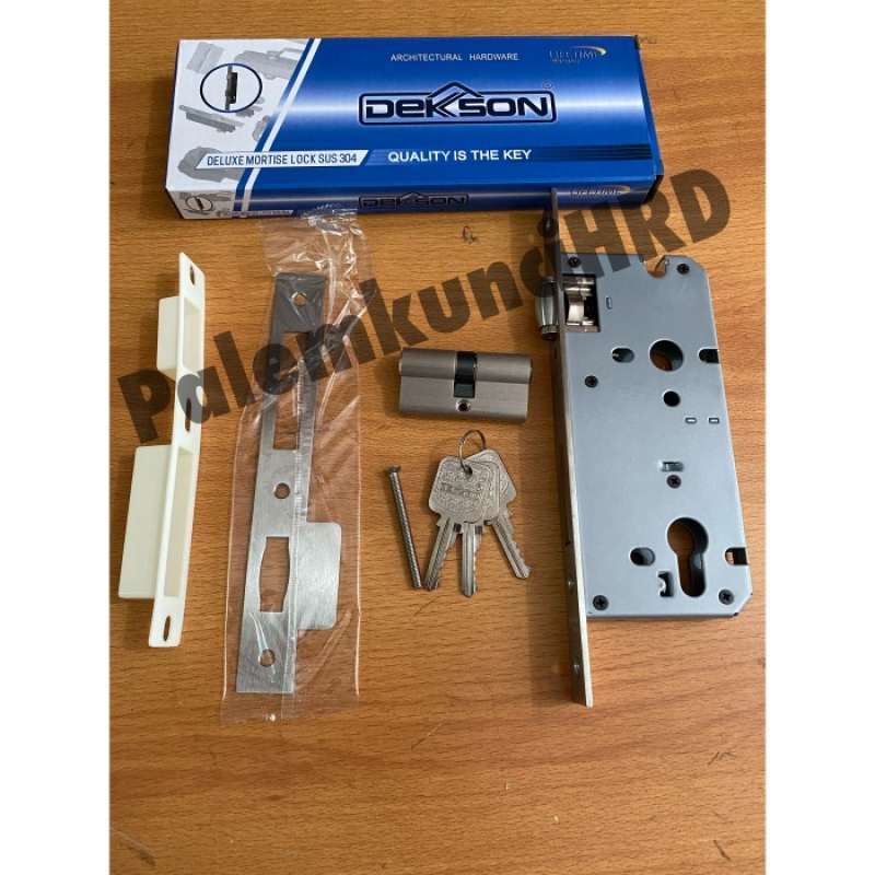 Promo Mortise Dekkson MTS DL 8485 RL SN+Cylinder Kunci Dekson pintu ...