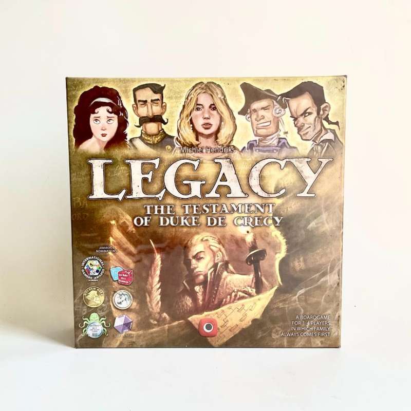 Jual OPENED - Legacy Testament of Duke De Crecy Board Game [NO RETUR ...