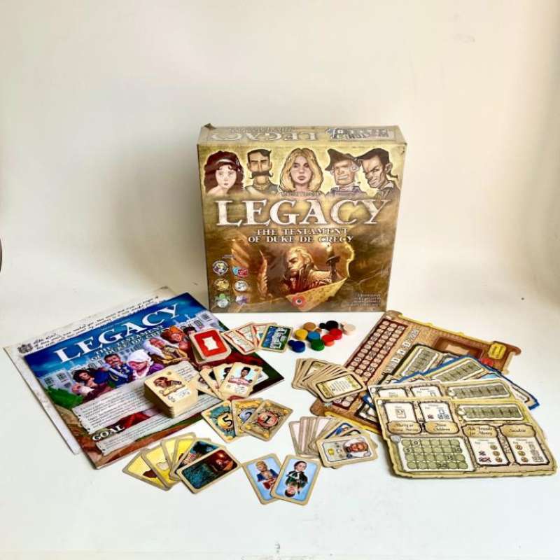 Jual OPENED - Legacy Testament of Duke De Crecy Board Game [NO RETUR ...