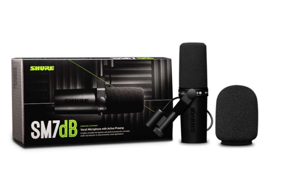 Jual Shure SM7DB Dynamic Vocal Microphone With Built-in Preamp di ...