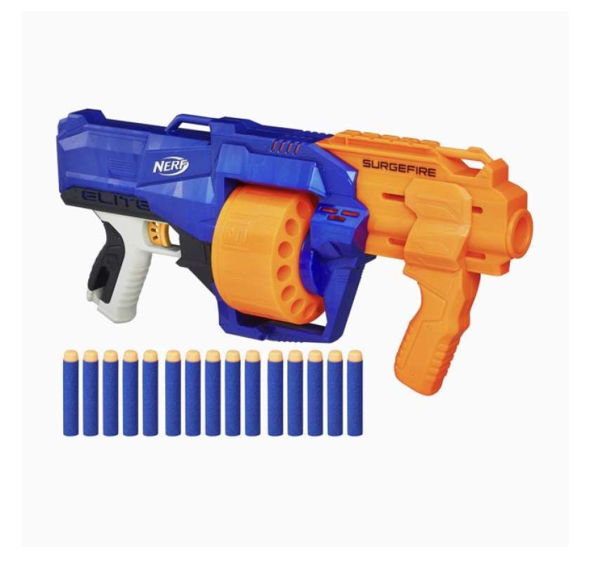Promo NERF N-STRIKE ELITE SURGEFIRE BLASTER + 15 DARTS NERF SURGEFIRE ...