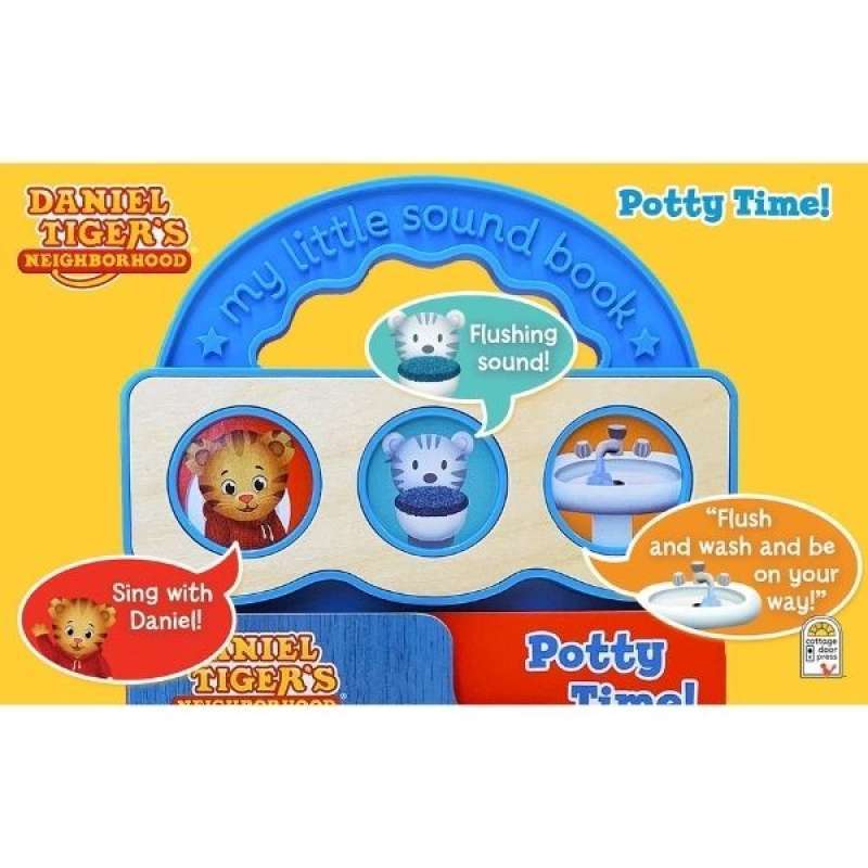 Promo Buku Import 3 BUTTON SONG BOOKS:DANIEL TIGERS NEIGHBORHOOD, POTTY ...