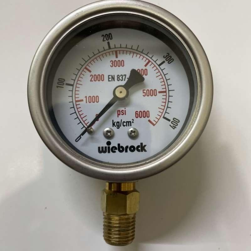 Promo Pressure Gauge Wiebrock 2,5 Inchi 400 Bar Kg 6000 Psi Diskon 23% Di Seller Gamora Store ...