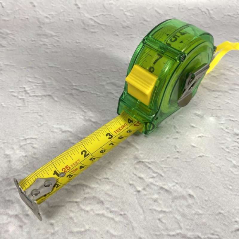 Promo TEKIRO METERAN 7,5 METER TRANSPARAN GT-MT1720 Roll Meter ...