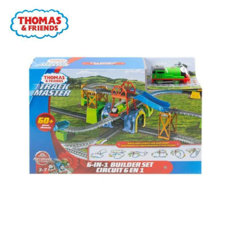 Jual Thomas And Friends Trackmaster 6 In 1 Builder Set / Mainan Di ...