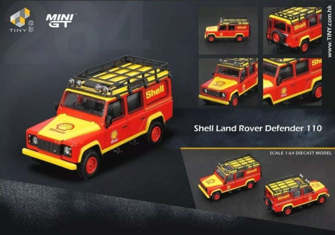 Jual Minigt 264 Shell Land Rover Defender 110 Diecast Mobil Mgt Di ...