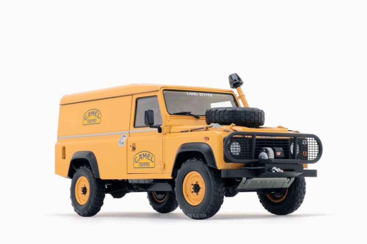 Promo 1/18 Almost Real Land Rover 110 Camel Trophy Support Unit Diecast ...