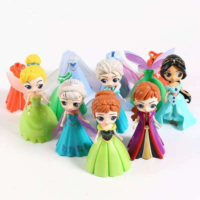Promo Action Figure Princes Frozen Magic Clip Diskon 23% Di Seller ...