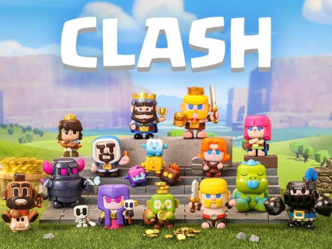 Promo Pop Mart Clash of Clans Clash Royale Classic Character 12 Model - MISP Diskon 23% di ...