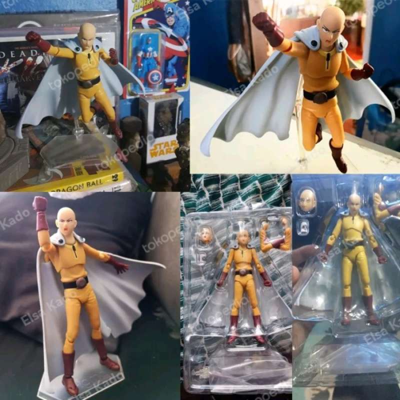 Promo Figma 310 Saitama One Punch Man Action Figure Jointed Edition ...
