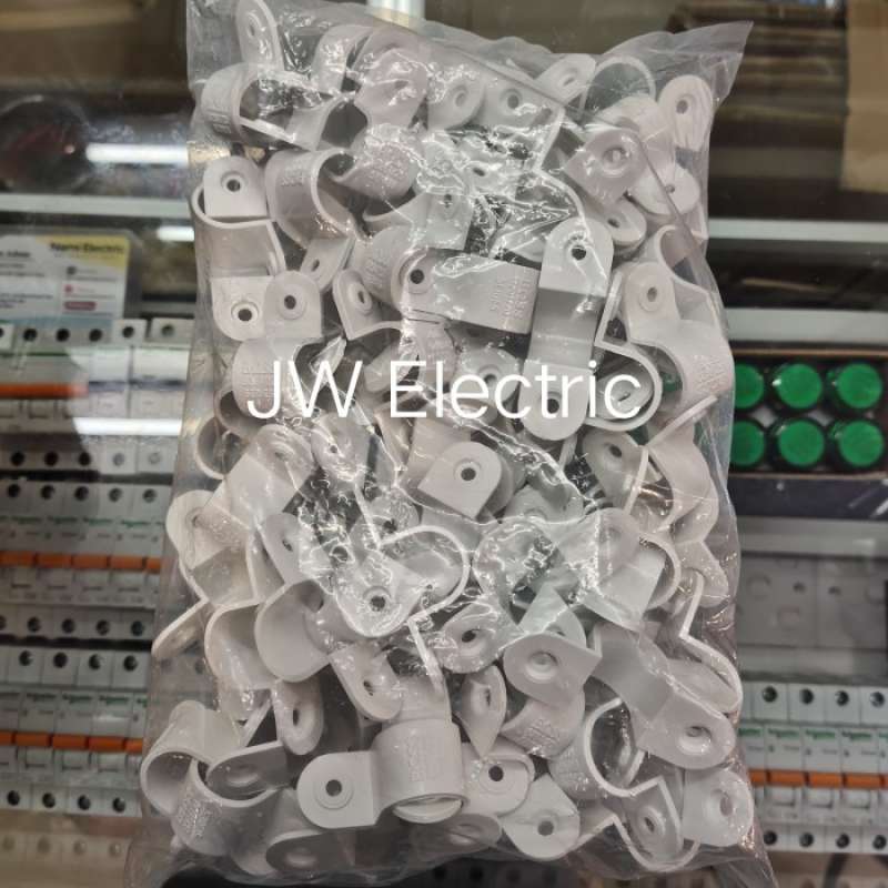 Promo Clamp Klem Pipa Pvc Conduit 20mm Diskon 23% Di Seller Lixia Store ...