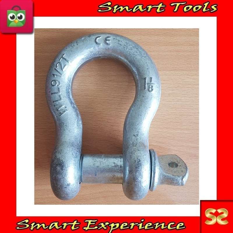 Promo Bow Shackle Omega 1-1/8 9,5 Ton Segel Screw Pin Segel Omega ...