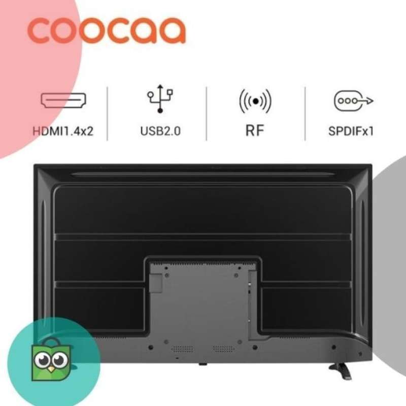 Promo LED TV COOCAA 40 Inch 40D5T Digital TV DVB T/T2 Garansi Resmi 3 ...