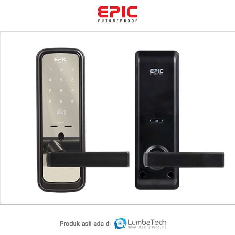 Promo Epic ES-7000K Digital Door Lock |Pin, smart card, emergency key ...