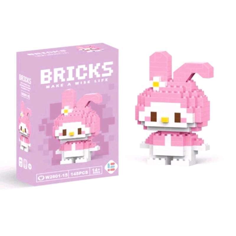 Jual Bricks Nano Blocks Sanrio Sailormoon Usagi Tsukino Chibimoon ...