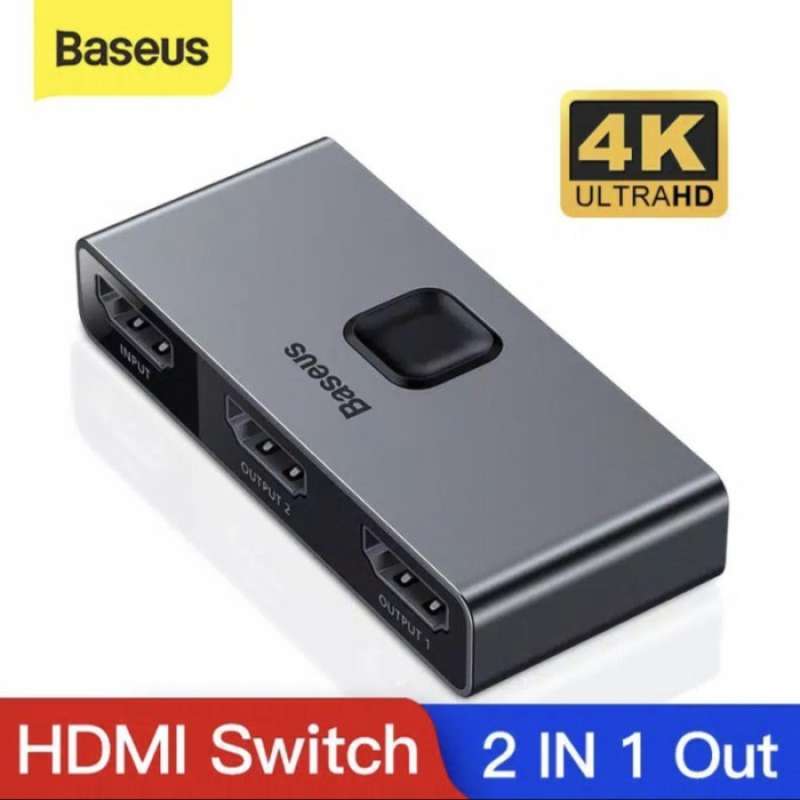 Promo Baseus Matrix Hdmi Splitter Switch Dual Mode 4k 60hz Diskon 23% ...
