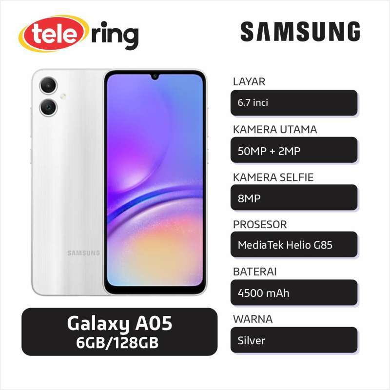 Jual SAMSUNG A05 6/128 di Seller Telering Official Store - Telering ...