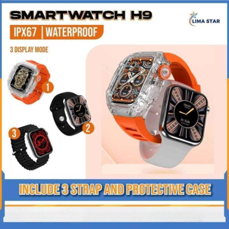 Promo Smartwatch H9 Jam Tangan Pintar Wateerproof Nfc Bluetooth ...