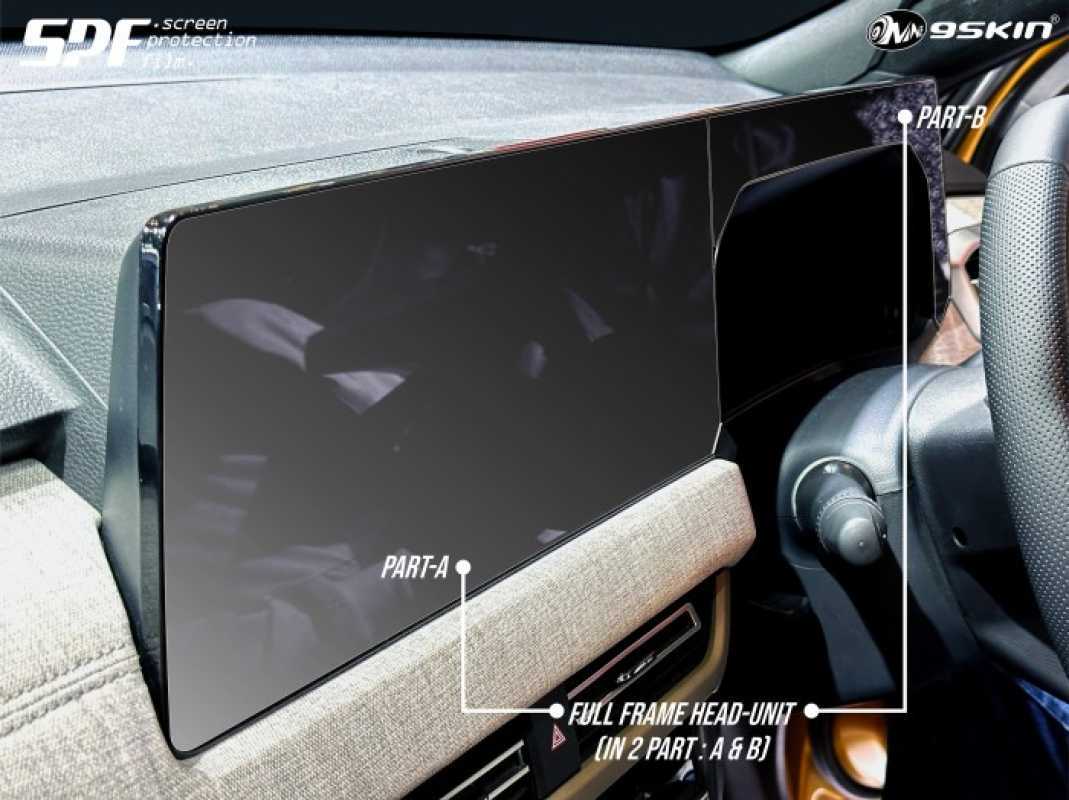 Promo 9Skin PPF SPF Screen Guard Head Unit Audio Mitsubishi Xforce X ...