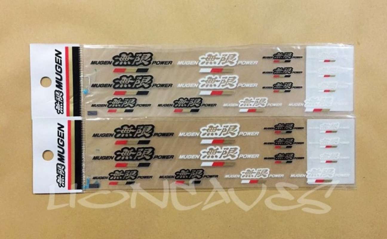 Promo Mugen Power Mini Set Stiker - Made In Japan Terbaik Diskon 27% di ...