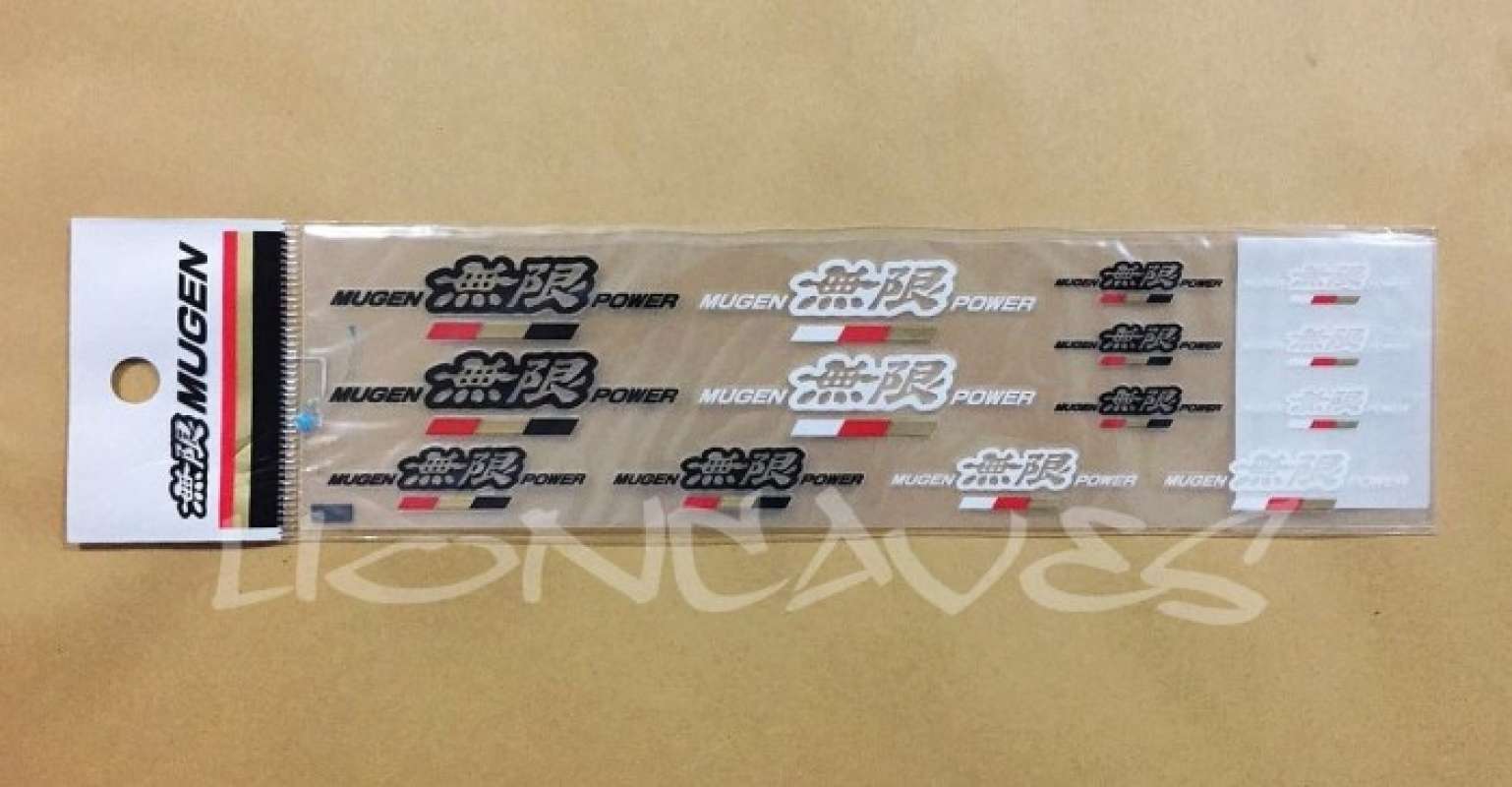 Promo Mugen Power Mini Set Stiker - Made In Japan Terbaik Diskon 27% di ...