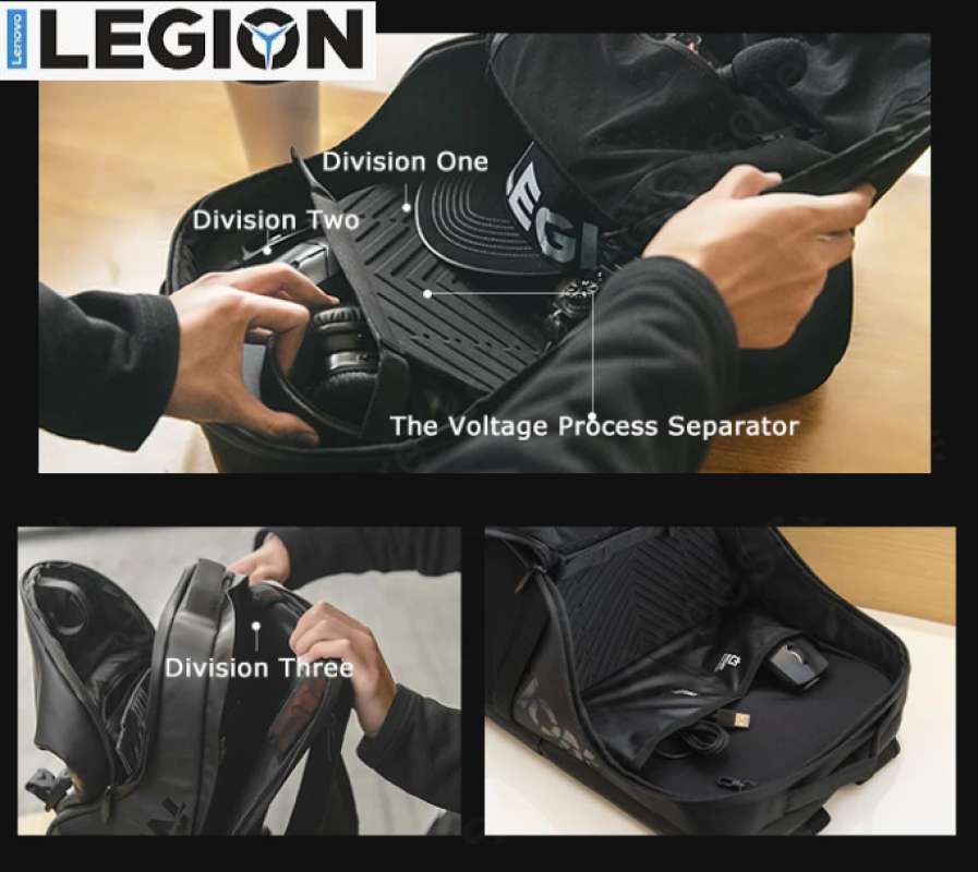 Jual Backpack Laptop Gaming Lenovo Legion Rescuer X3 16 Inch 20l ...