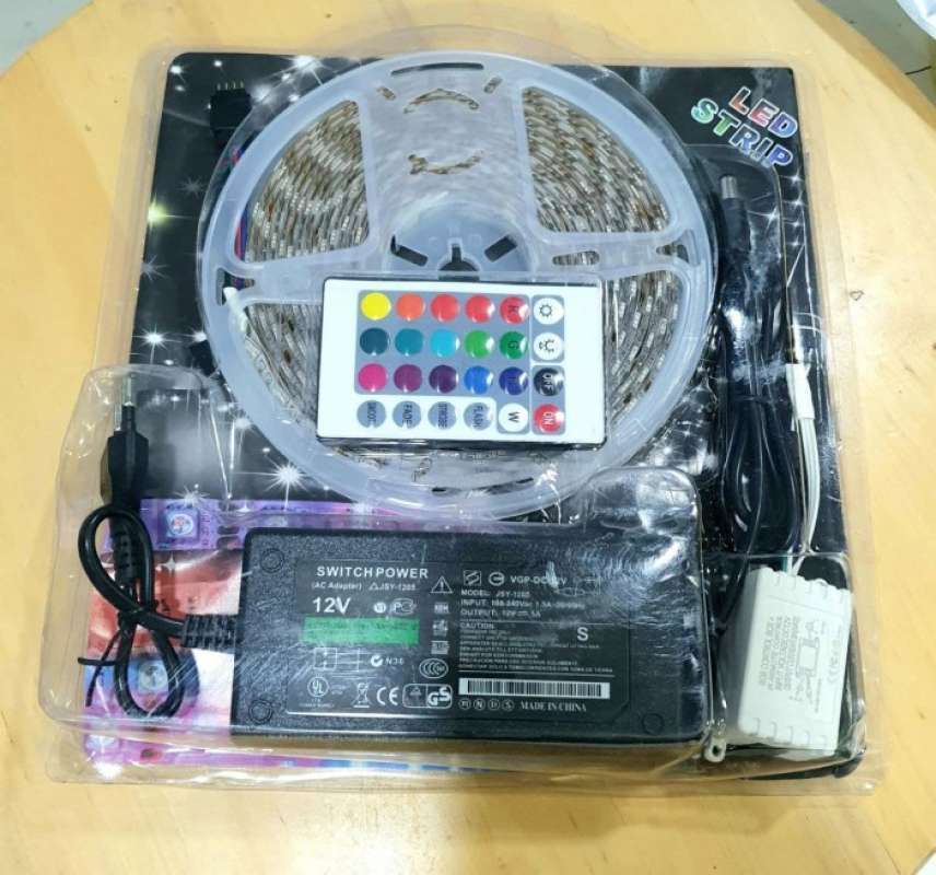 Promo LED SRIP RGB IP65 SATU PAKET rekomendasi lebih hemat harga MURAH ...
