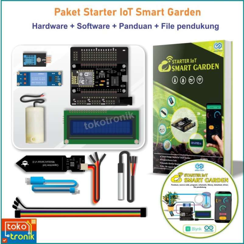 Promo Starter Iot Smart Garden - Kit Iot Penyiram Tanaman Otomatis ... Promo Starter Iot Smart Garden - Kit Iot Penyiram Tanaman Otomatis ...