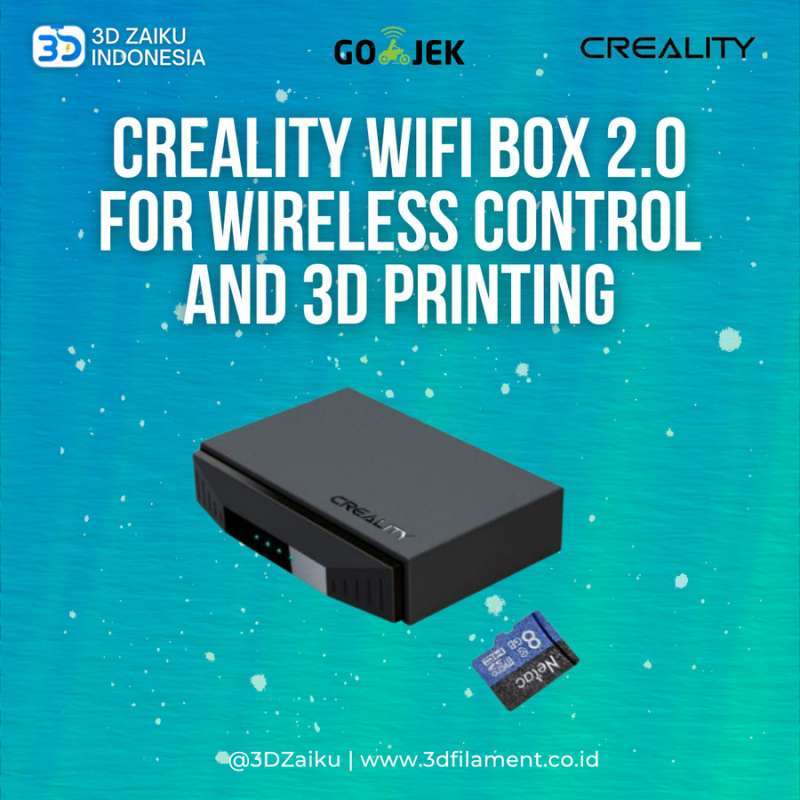 Jual Original Creality Wifi Box 2.0 For Wireless Control And 3d ...