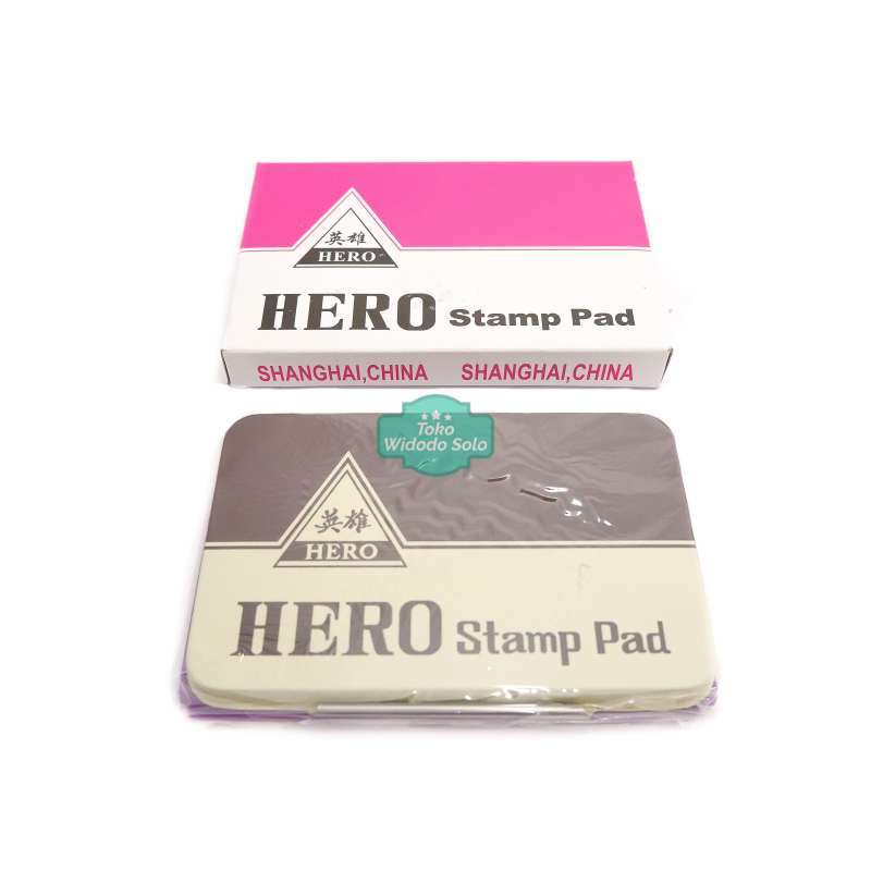 Jual Bantalan Tinta Stempel Hero Original Harga Termurah April 2024 | Blibli