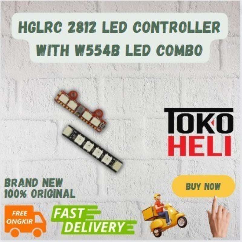Promo HGLRC 2812 LED Controller with W554B LED Combo Diskon 23% di ...