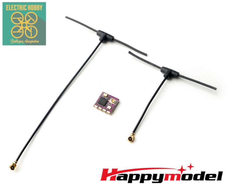 Promo Happymodel ExpressLRS ELRS EP1 TCXO Long Range 2.4G RC Receiver ...