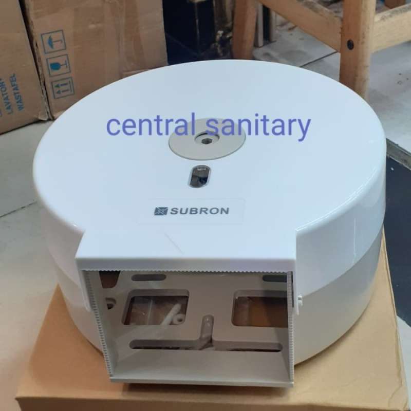 Jual tempat tissue jumbo roll tisue gulung tisu rol besar toilet subron ...