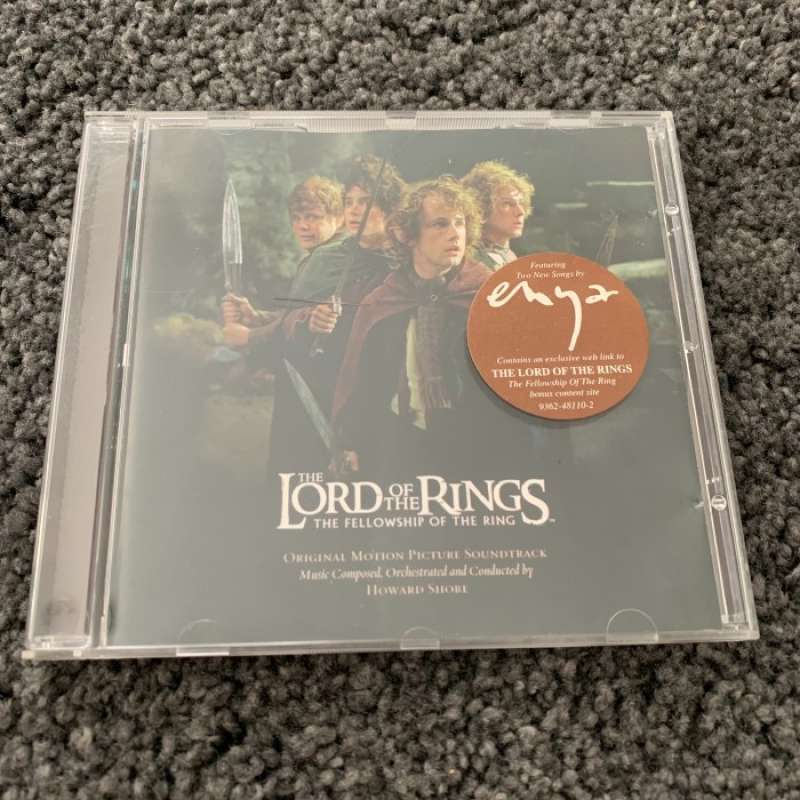 Promo Original Cd: The Lord Of The Rings - The Fellowship Of The Ring ...
