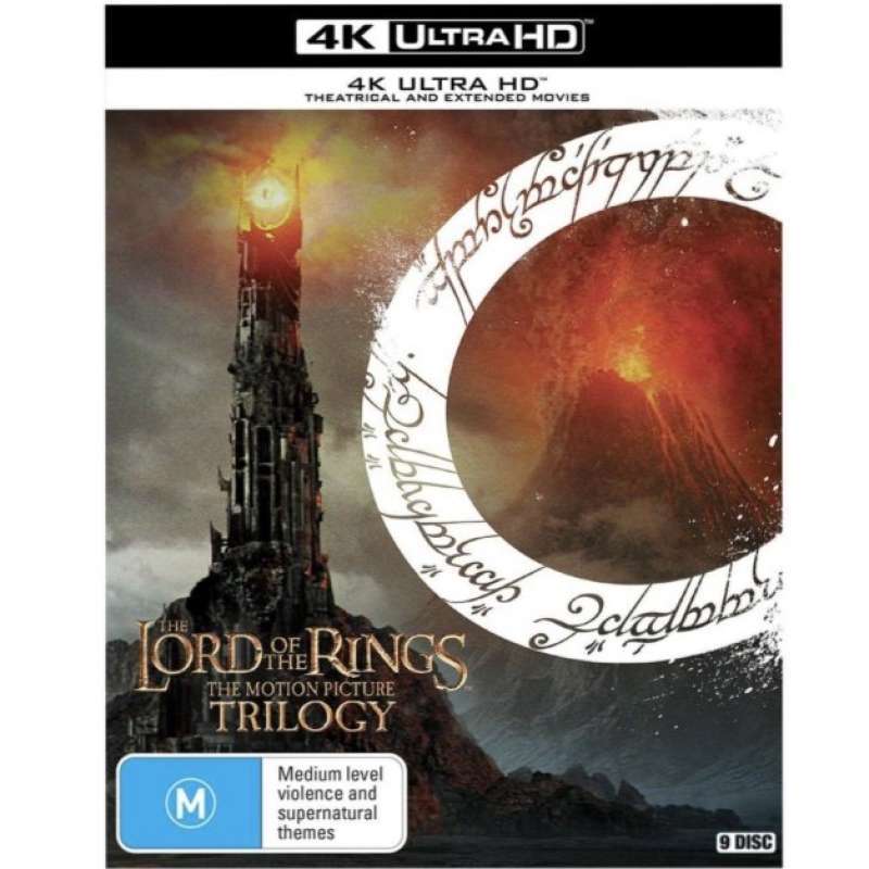 Promo 4K Lord Of The Rings Trilogy (Extended & Theatrical Editions) 9 ...