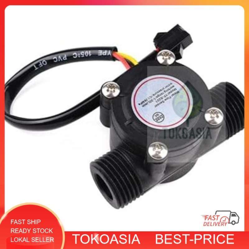 Jual Yf-s201 Water Flow Sensor 1/2 0.5inch Aliran Air Di Seller ...
