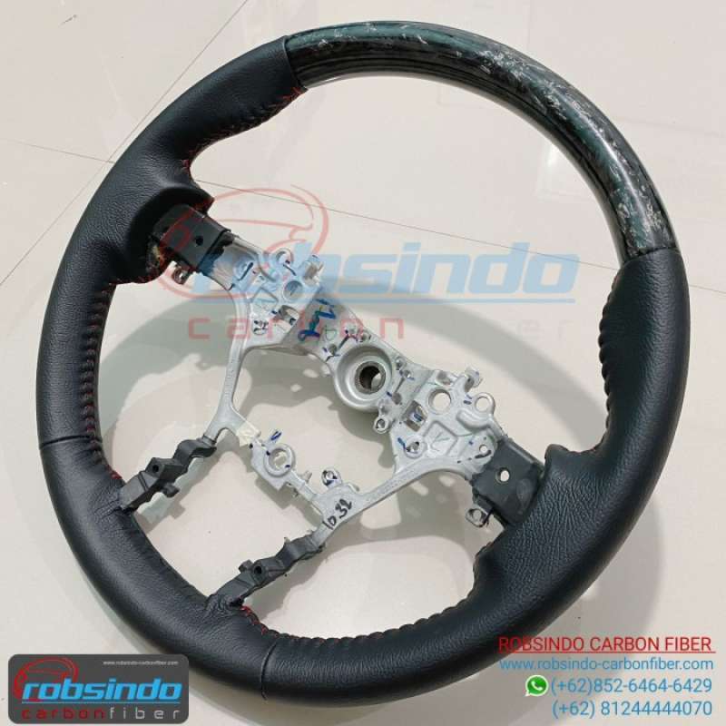 Promo LINGKAR STIR SETIR STEERING CARBON TOYOTA INNOVA REBORN FORTUNER ...
