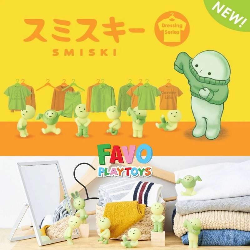 Promo SMISKI Glow In The Dark - Dressing Series Blind Box Figure Diskon ...