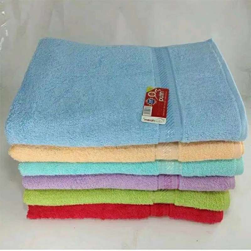 Promo Handuk Merah Putih Besar / Handuk Mandi Polos Merah Putih 70 x ...